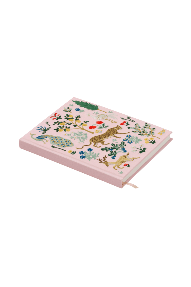Menagerie Embroidered Fabric Sketchbook – Fitness Hub Shop