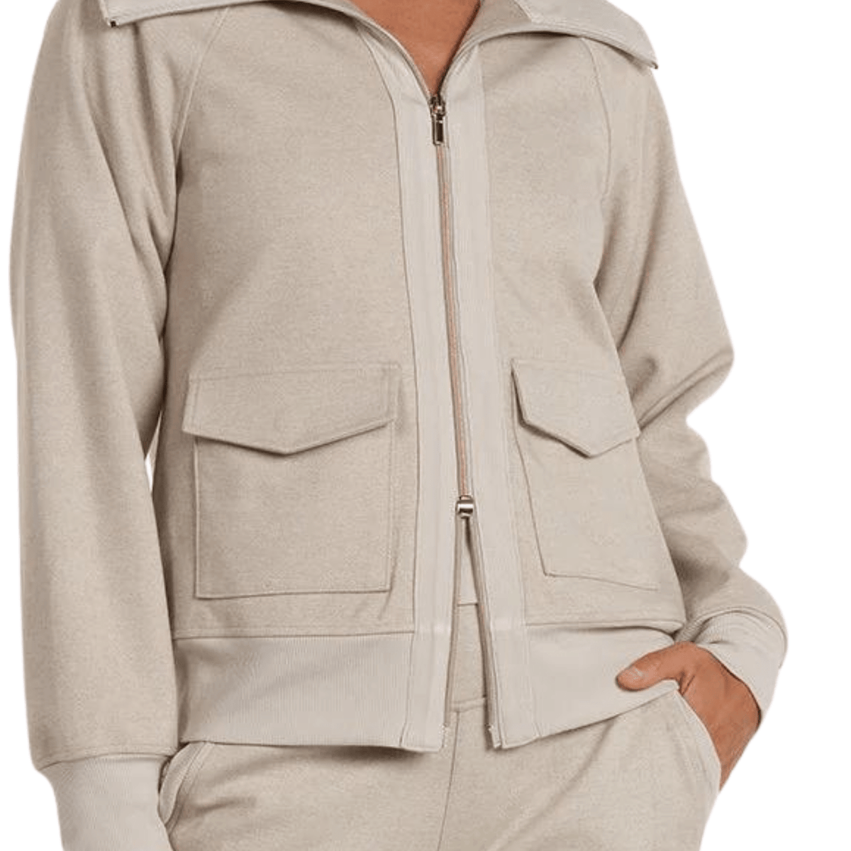 Thrive Société Quinn Double Zip Jacket – Fitness Hub Shop